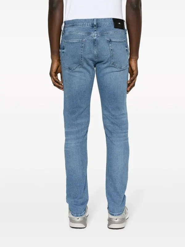 Tommy Hilfiger Mid-rise Slim-cut Jeans - Blue
