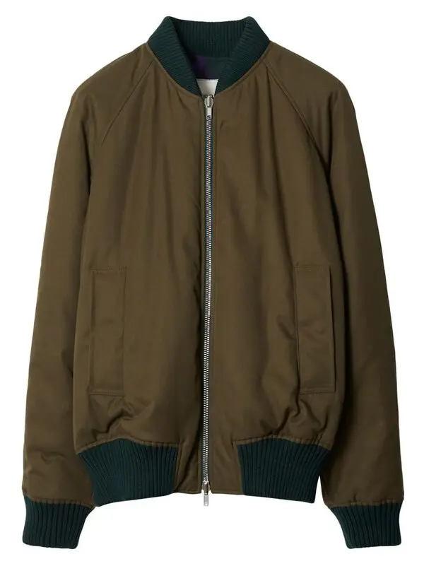 Burberry Reversible Bomber Jacket - Brown