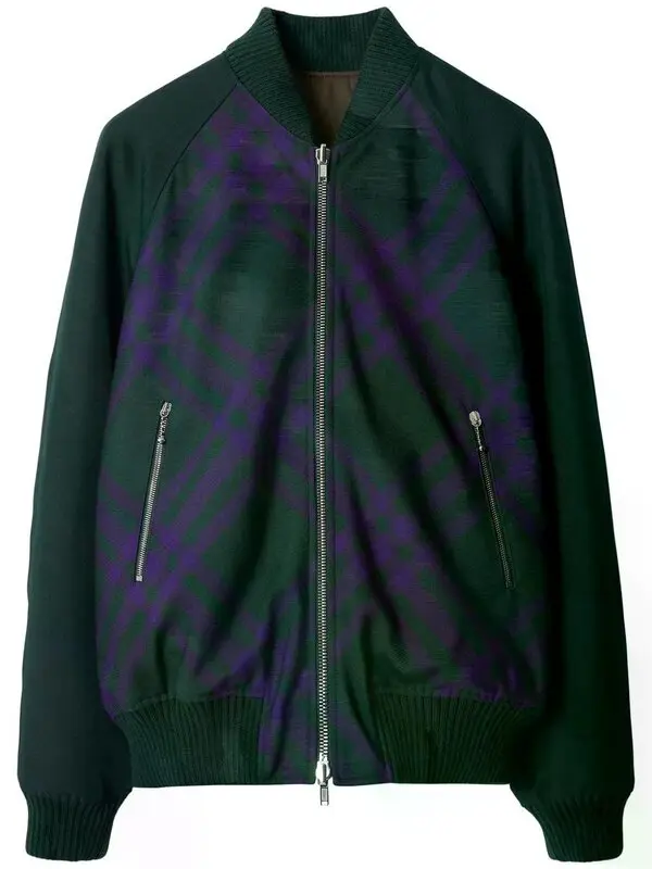 Burberry Reversible Bomber Jacket - Green