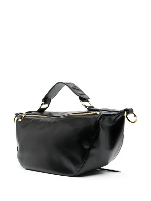 LANCEL Medium Origami Crossbody Bag - Black