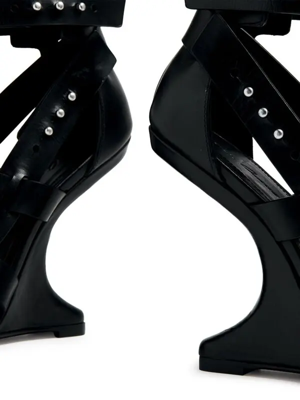 Rick Owens Cantilever Leather Sandals