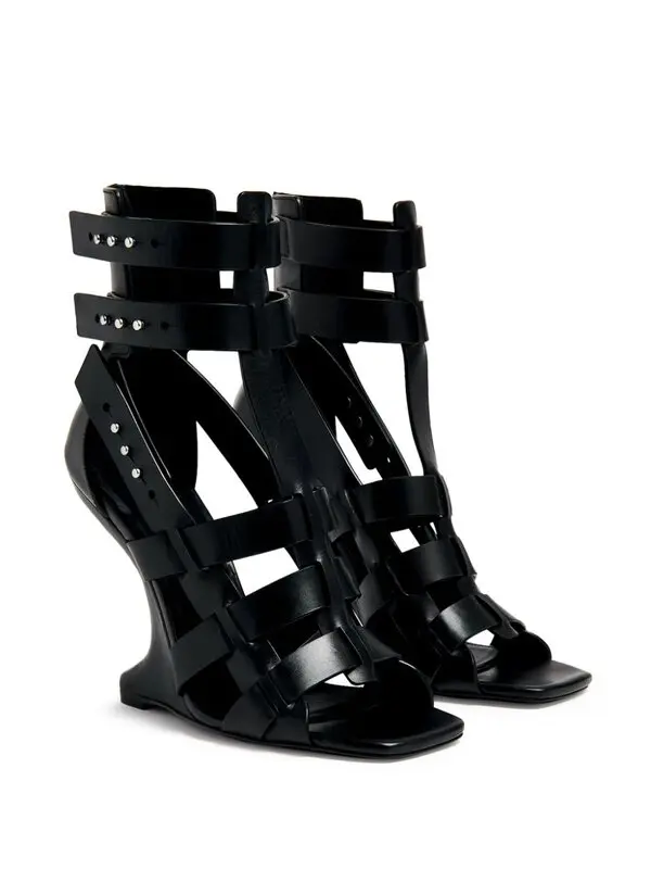 Rick Owens Cantilever Leather Sandals