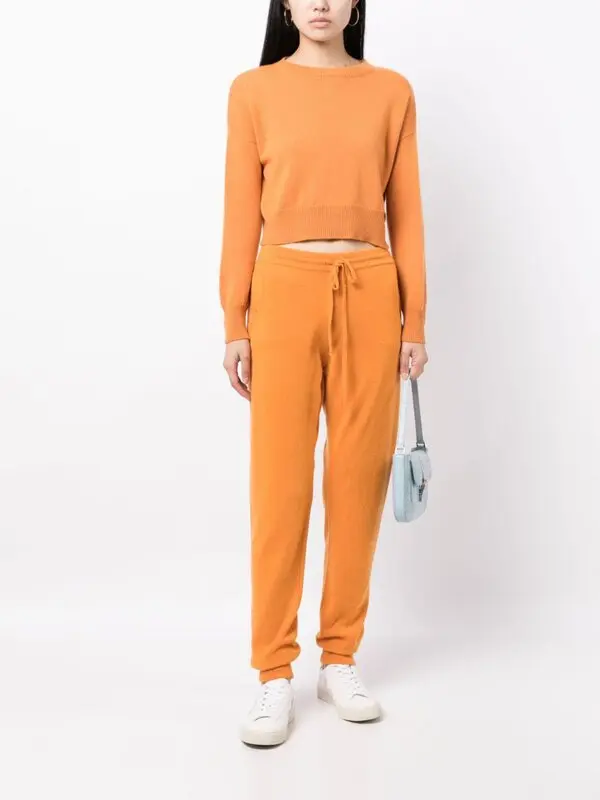 TEDDY CASHMERE Milano Track Pants - Orange