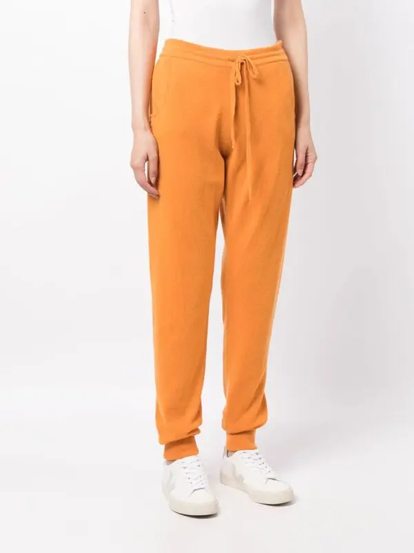 TEDDY CASHMERE Milano Track Pants - Orange