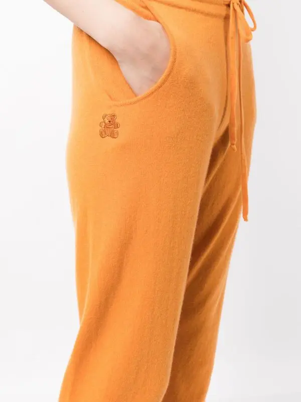 TEDDY CASHMERE Milano Track Pants - Orange