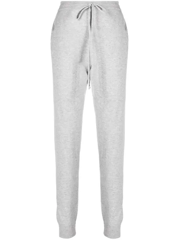 TEDDY CASHMERE Milano Cashmere Track Pants - Grey