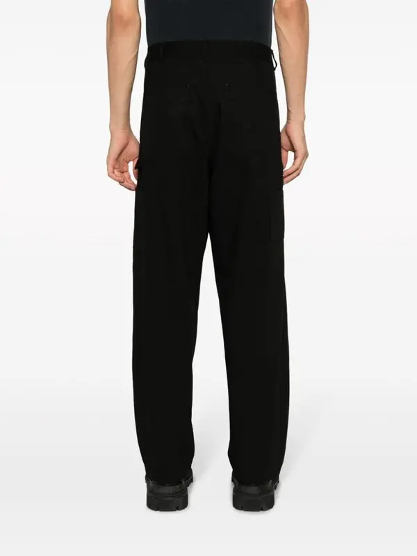 Moncler Logo Embroidered Cotton Track Pants