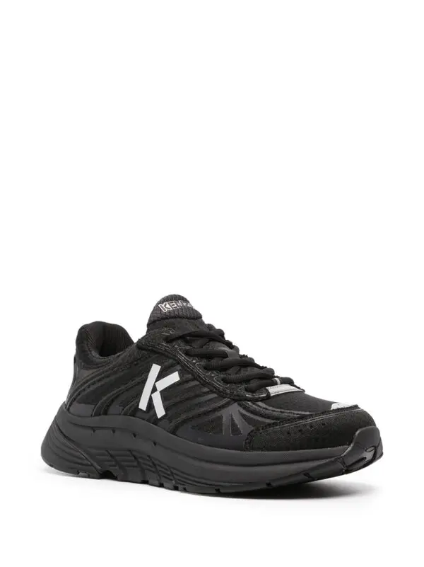 Kenzo Tech Runner Sneakers - Black