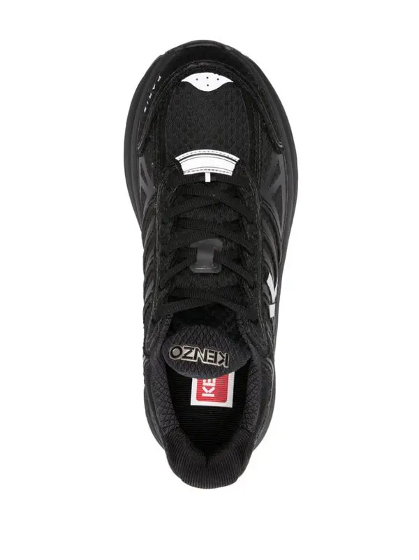 Kenzo Tech Runner Sneakers - Black