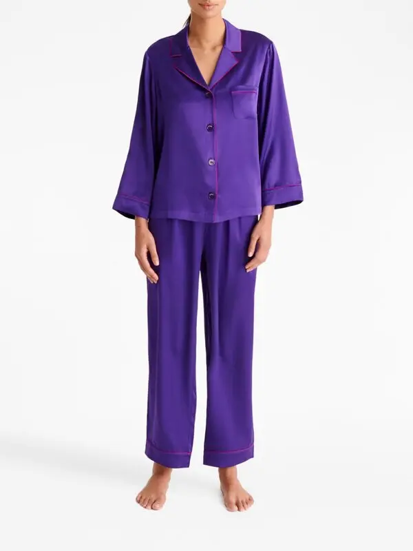 ERES Convive Silk Pyjama Shirt