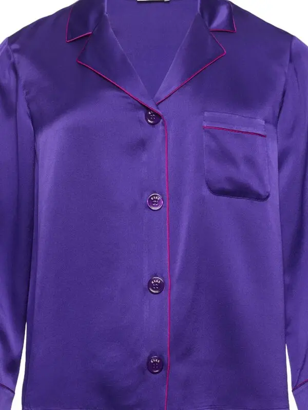 ERES Convive Silk Pyjama Shirt