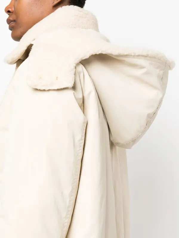 FAY Detachable-hood Parka Coat