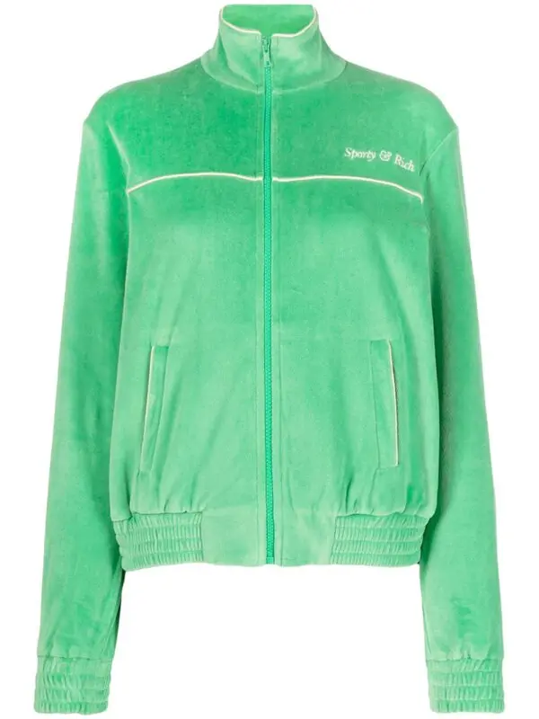 Sporty & Rich Towelling Jacket