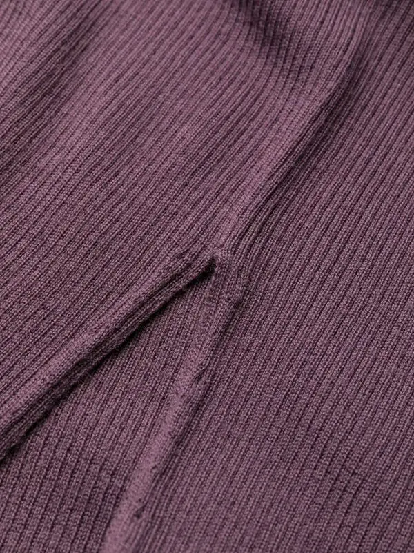 Rick Owens One-shoulder Wool Maxi Dress
