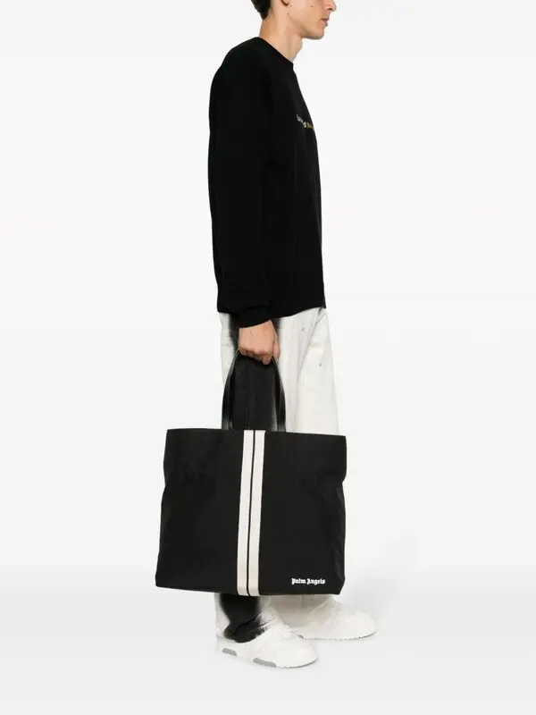 Palm Angels Track Logo-print Tote Bag