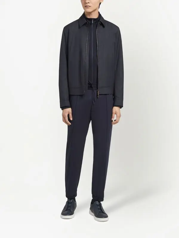 Zegna Leggerissimo Zipped-up Shirt Jacket