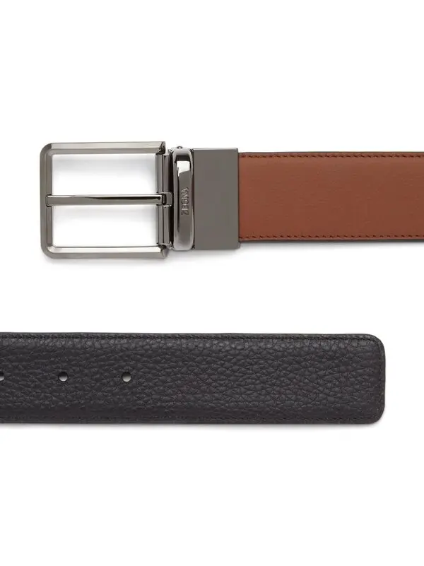 Zegna Reversible Leather Belt