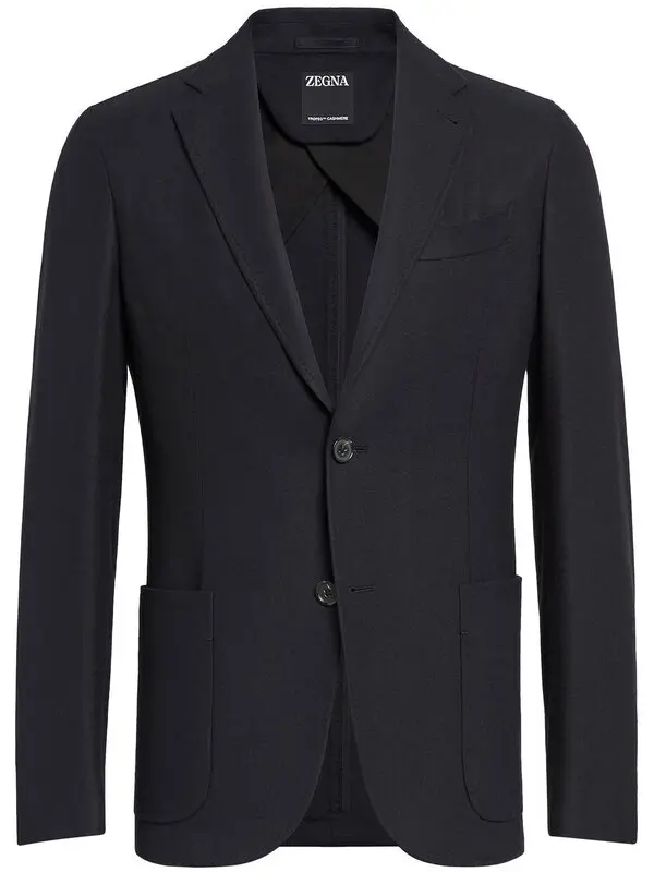 Zegna Single-breasted Cashmere-wool Blazer