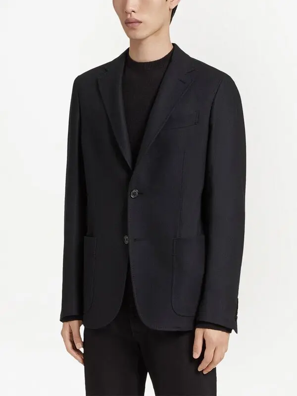 Zegna Single-breasted Cashmere-wool Blazer