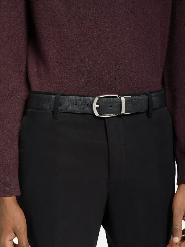Zegna Leather Belt
