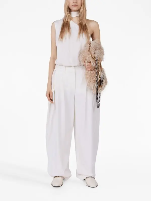 Stella McCartney One-shoulder Blouse - White