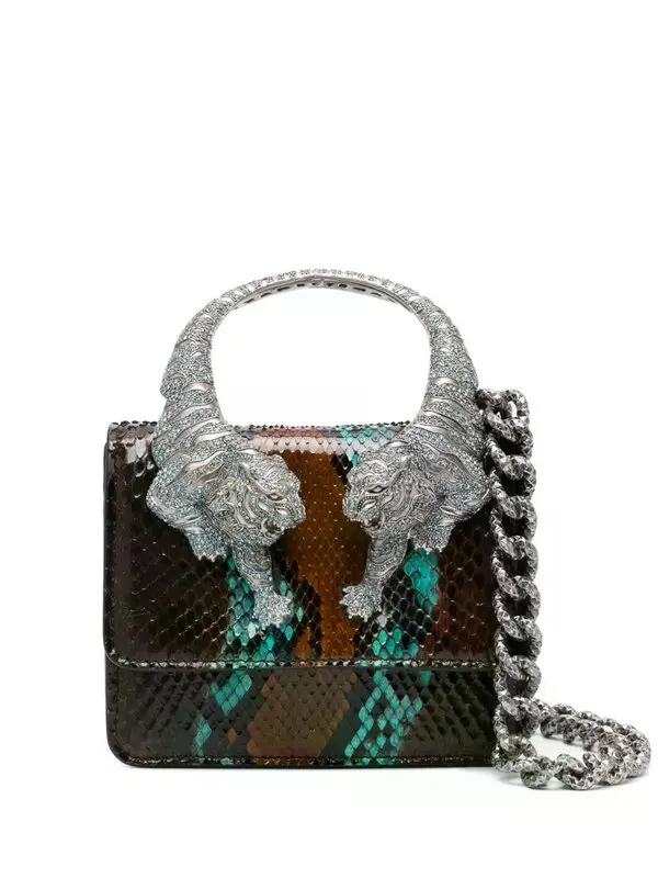 Roberto Cavalli Roar Crystal-embellished Bag