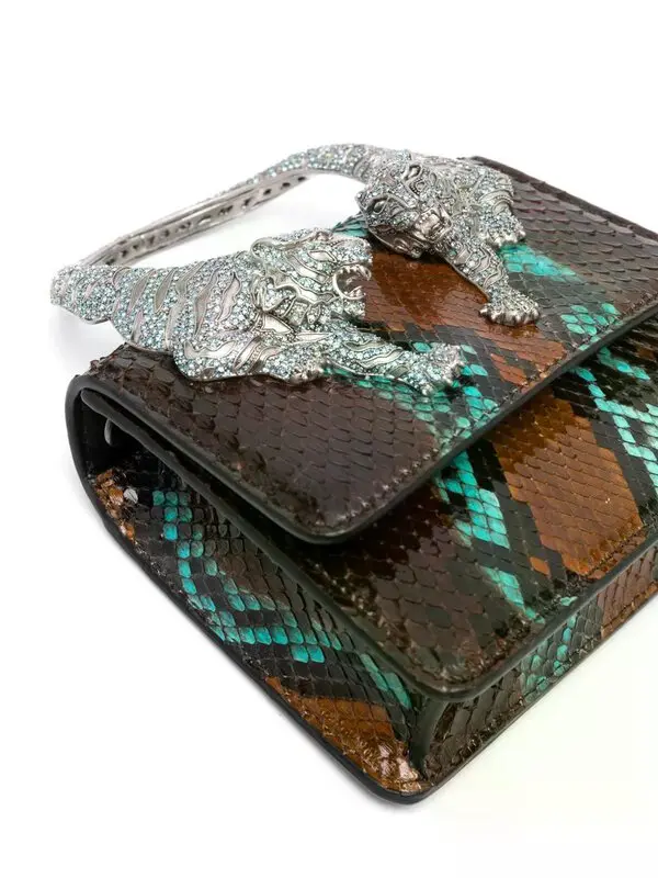 Roberto Cavalli Roar Crystal-embellished Bag