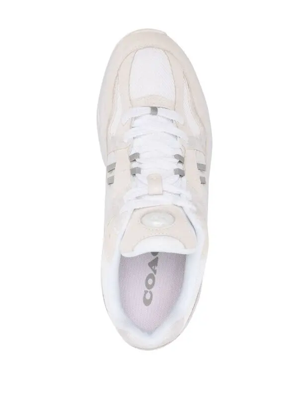 COACH Logo-embossed Panelled Sneakers