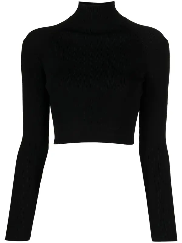 Matériel Roll-neck Ribbed-knit Jumper