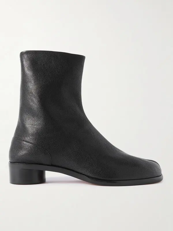 MAISON MARGIELA Tabi Split-toe Leather Chelsea Boots