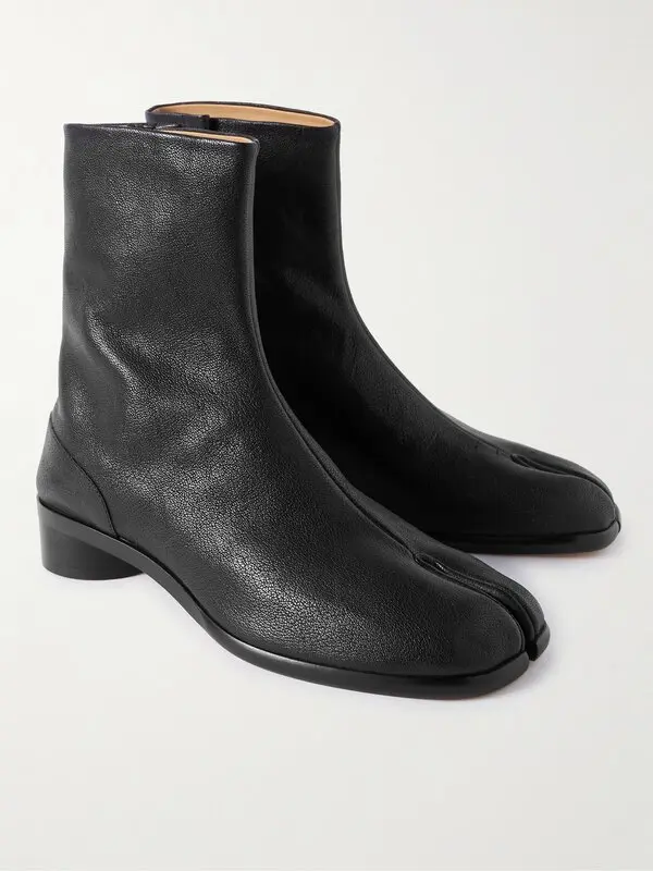 MAISON MARGIELA Tabi Split-toe Leather Chelsea Boots