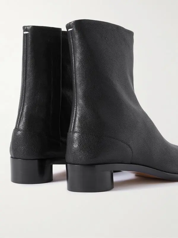 MAISON MARGIELA Tabi Split-toe Leather Chelsea Boots