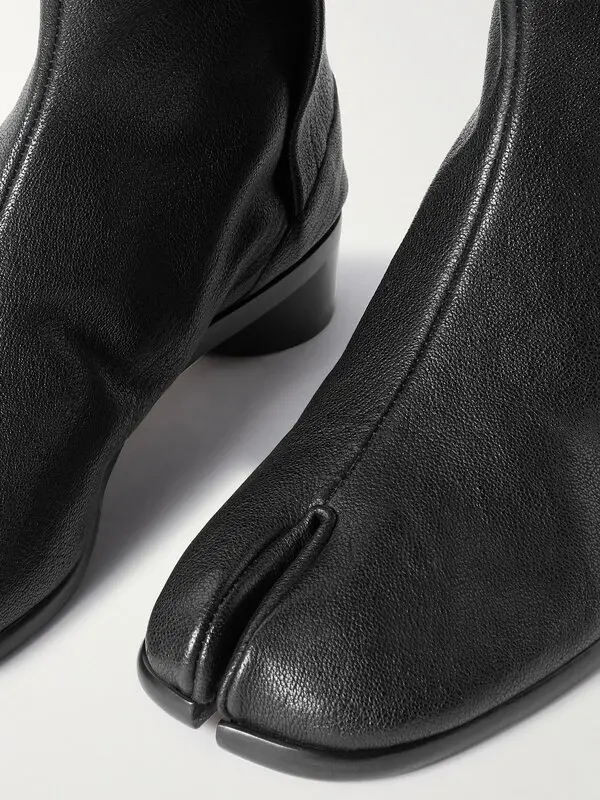 MAISON MARGIELA Tabi Split-toe Leather Chelsea Boots