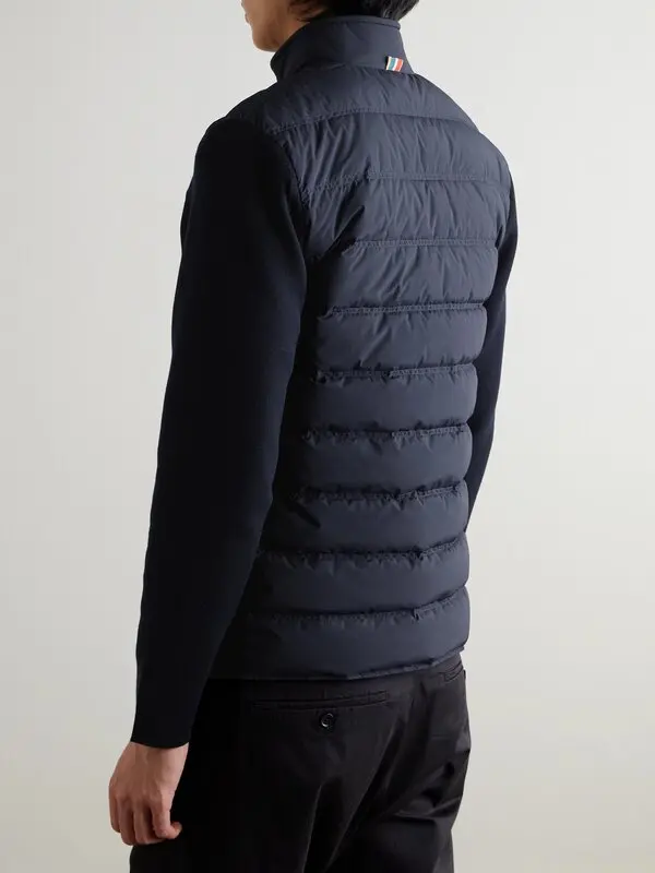 Orlebar Brown Wallace Quilted Down Jacket - Blue