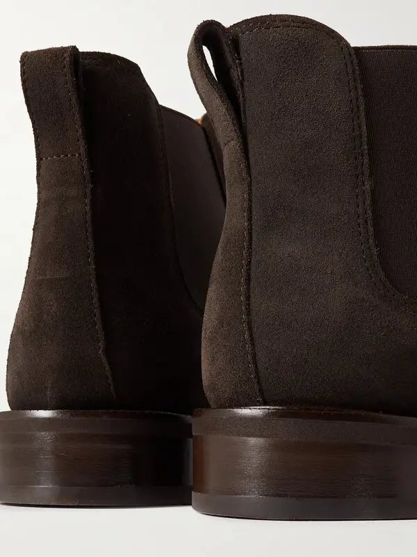Mr P. Olie Suede Chelsea Boots - Brown | Editorialist display picture 2