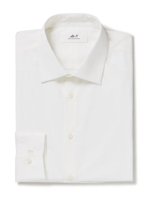 Mr P. Super 120s Cotton Shirt