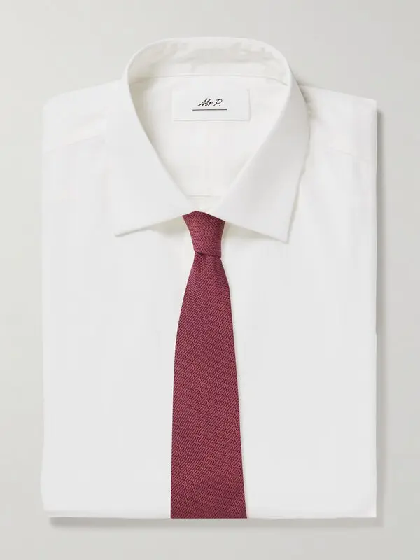 Mr P. Super 120s Cotton Shirt