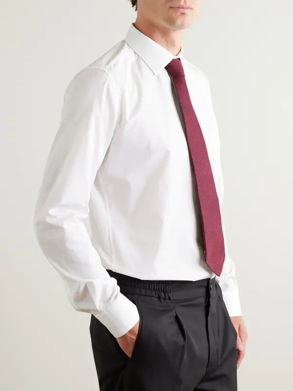 Mr P. Super 120s Cotton Shirt