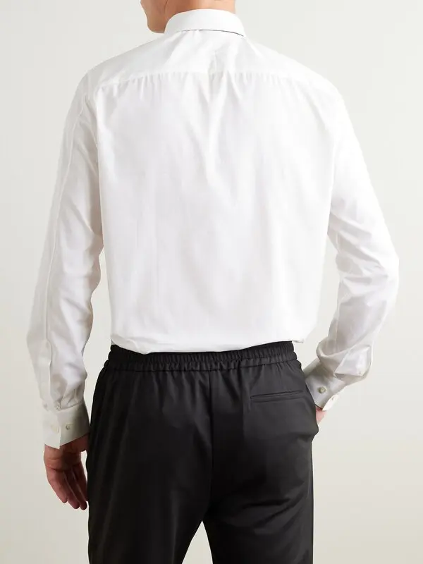 Mr P. Super 120s Cotton Shirt
