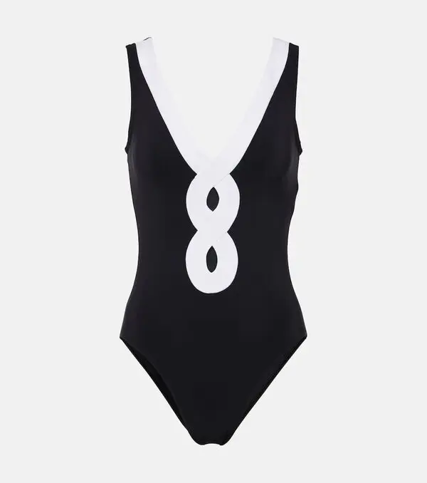 KARLA COLLETTO Octavia Cutout Swimsuit - Black