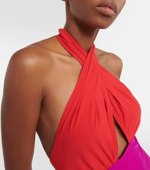 KARLA COLLETTO Mabel Colorblocked Swimsuit