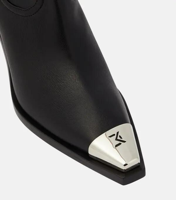 David Koma Logo Over-the-knee Boots