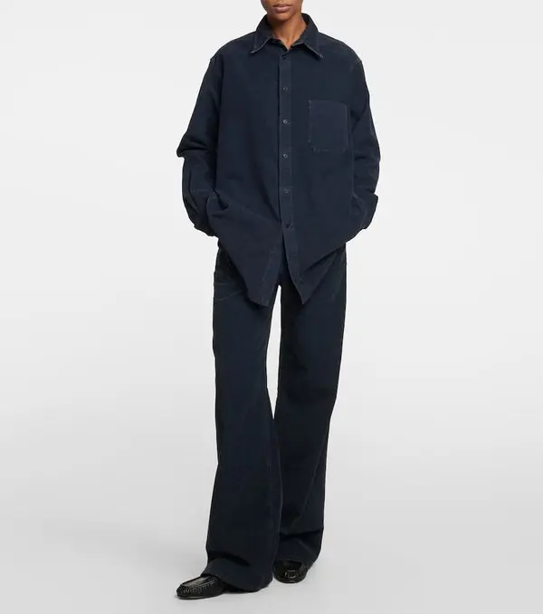 THE ROW Idro Denim Shirt - Blue
