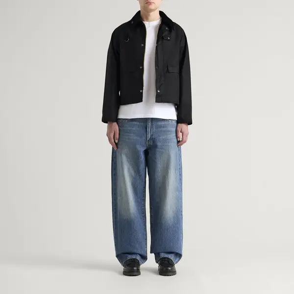 Barbour Sl Spey Waxed Jacket - Black
