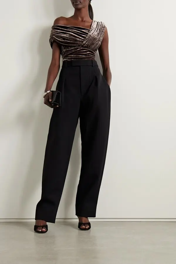 GOLDSIGN The Tilson One-shoulder Bodysuit
