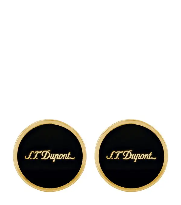 S.t. Dupont Iconic Logo Cufflinks