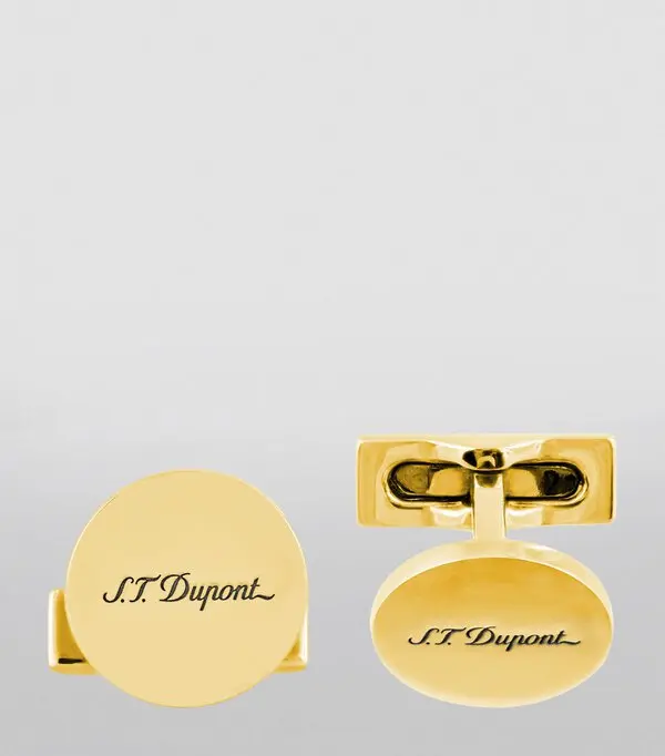 S.t. Dupont Iconic Logo Cufflinks