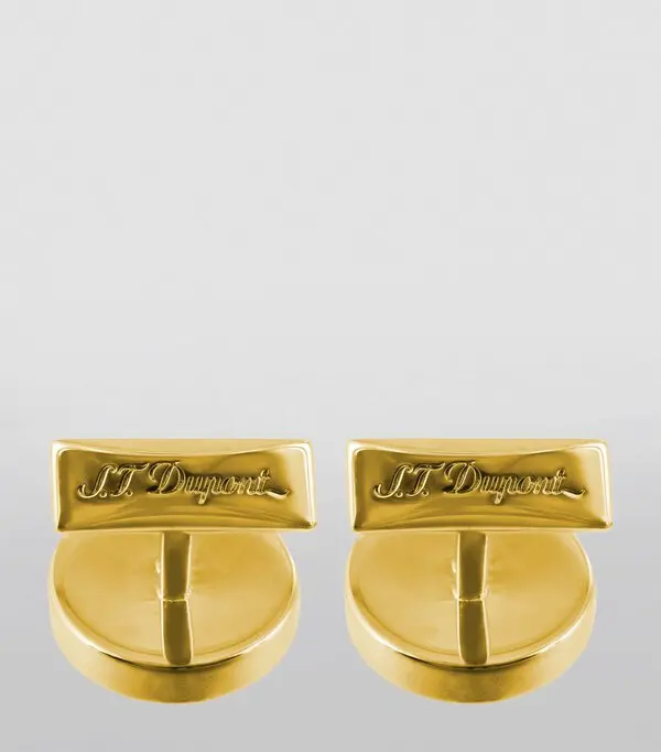 S.t. Dupont Iconic Logo Cufflinks
