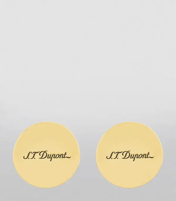 S.t. Dupont Iconic Logo Cufflinks