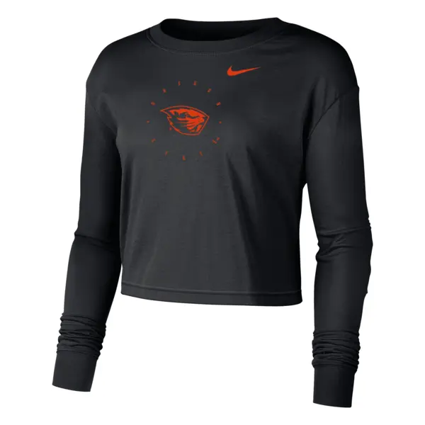 Nike Oregon State College Long-sleeve Boxy T-shirt